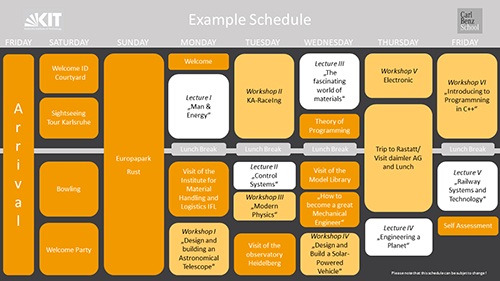 KIT - Carl Benz School of EngineeringPrograms - Summer Programs - CBS ...